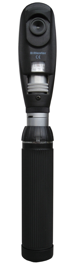 Retinoscopio / Oftalmoscopio Ri-scope 2.5 V HL manico C a 732,00