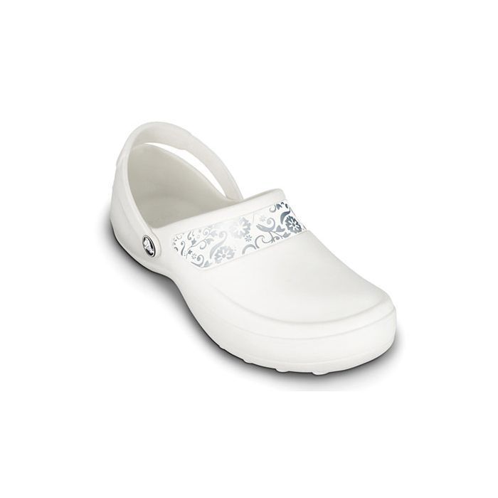 Scarpe da lavoro Crocs™ Mercy Work Bianco/Argente a 0,00