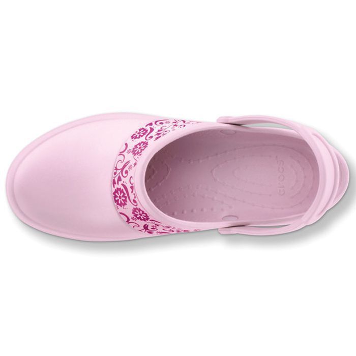 Scarpe da lavoro Crocs™ Mercy Work Bubblegum/Prugna a 0,00