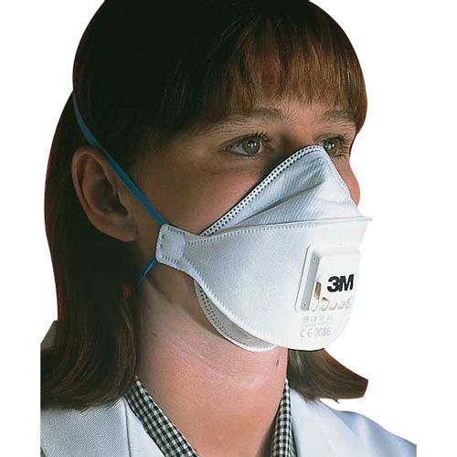 10 Maschere respiratorie FFP2 con valvola - Marca 3M a 172,73