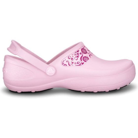 Scarpe da lavoro Crocs™ Mercy Work Bubblegum/Prugna a 0,00